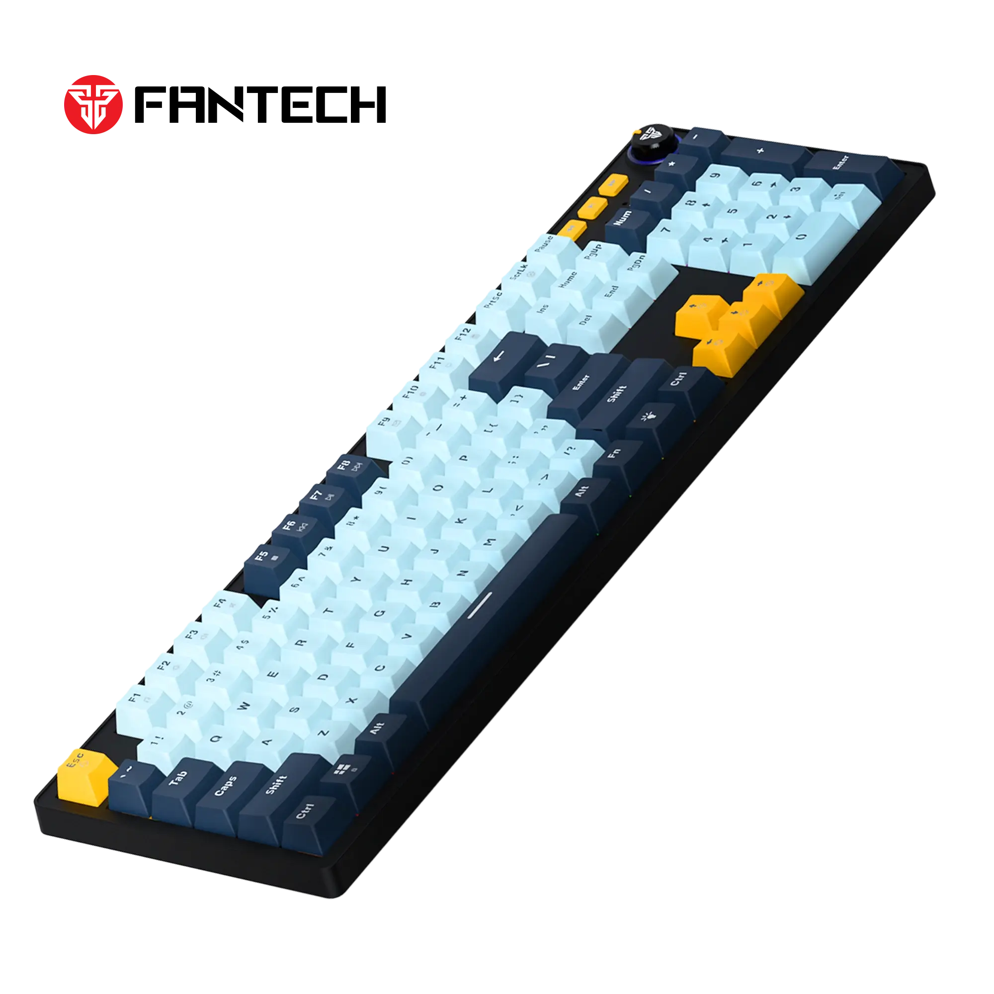 FANTECH ATOM107S MK893S MECHANICAL GAMING KEYBOARD MIZU EDITION SKY ...