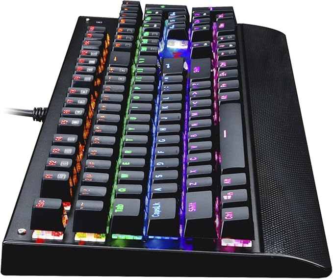 Redragon K557 RGB Backlit Waterproof Mechanical Gaming Keyboard with ...