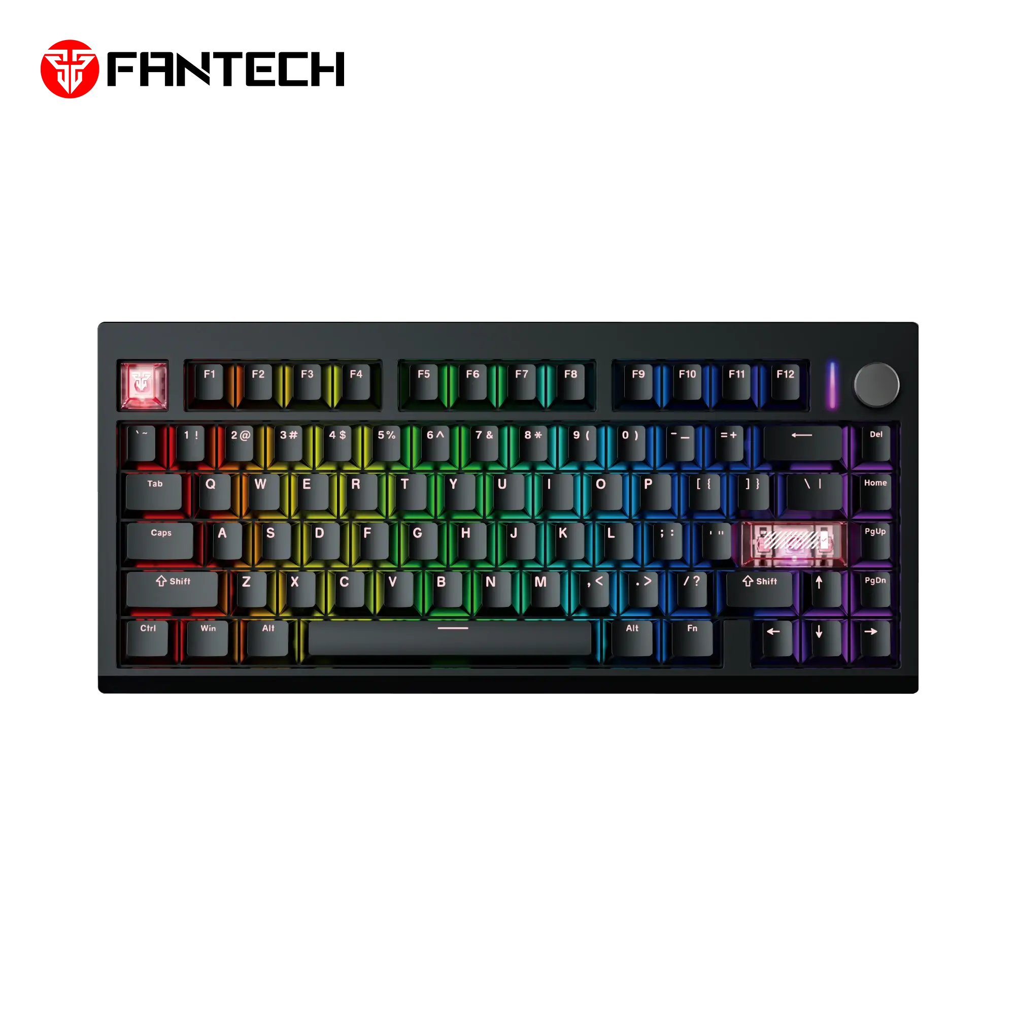 FANTECH MK921 MAXFIT8 QMK Wireless Mechanical Gaming Keyboard - Black ...