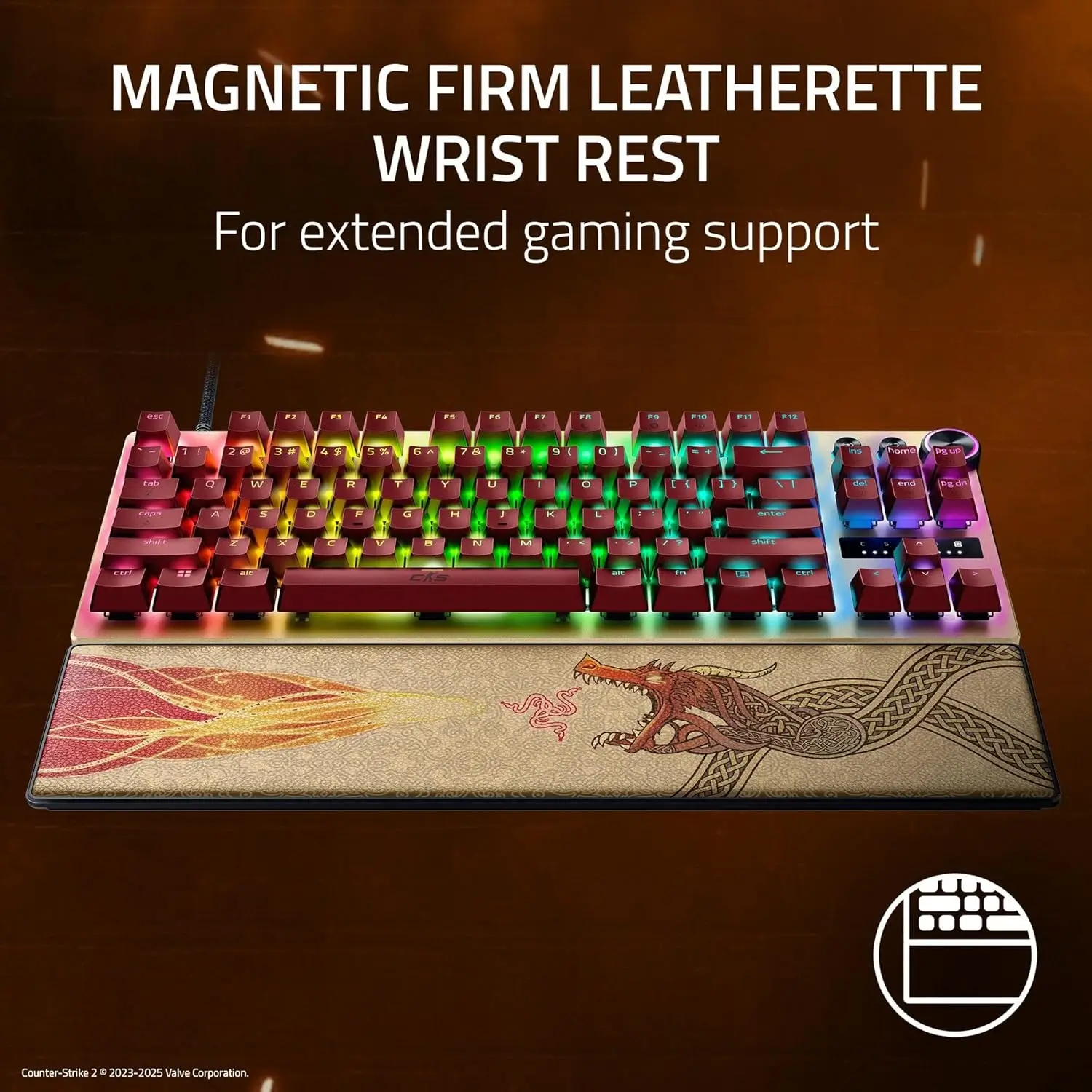 Razer Huntsman V3 Pro TKL Counter Strike 2 Edition Esports Gaming ...