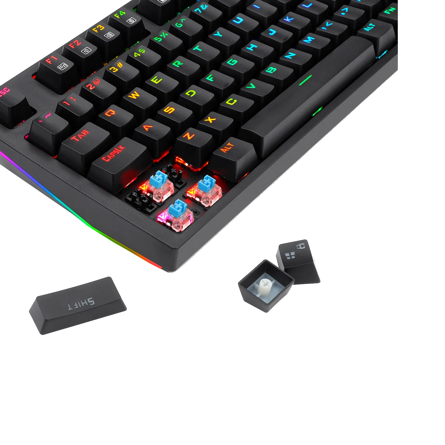 Redragon K592-PRO Mechanical Gaming RGB Wired Keyboard with Ultra-Fast ...