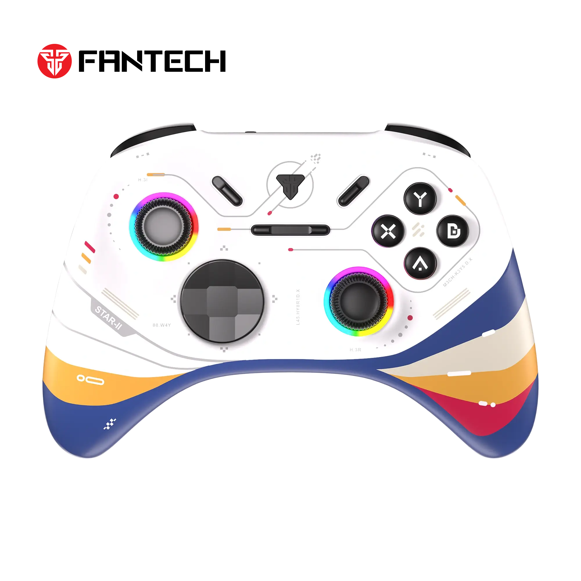 FANTECH EOS PRO II S WGP15V2S MECHANICAL BUTTONS WIRELESS GAMEPAD ...